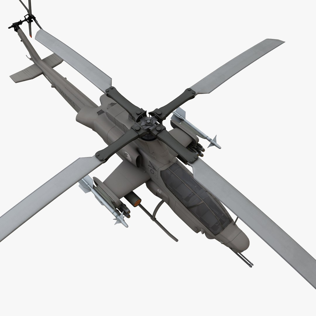 Bell Viper Helicopter 3D Model - TurboSquid 1480993
