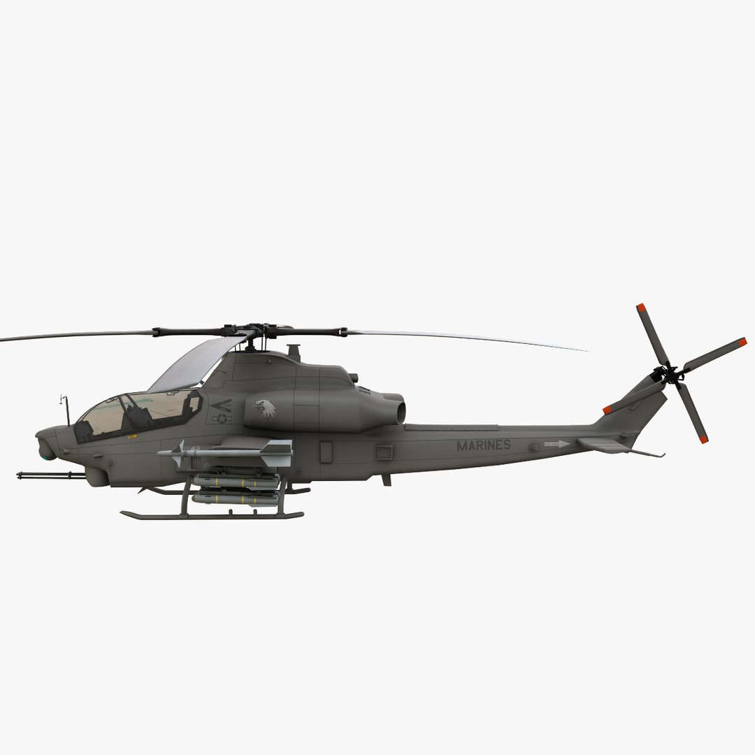 Bell Viper Helicopter 3D Model - TurboSquid 1480993