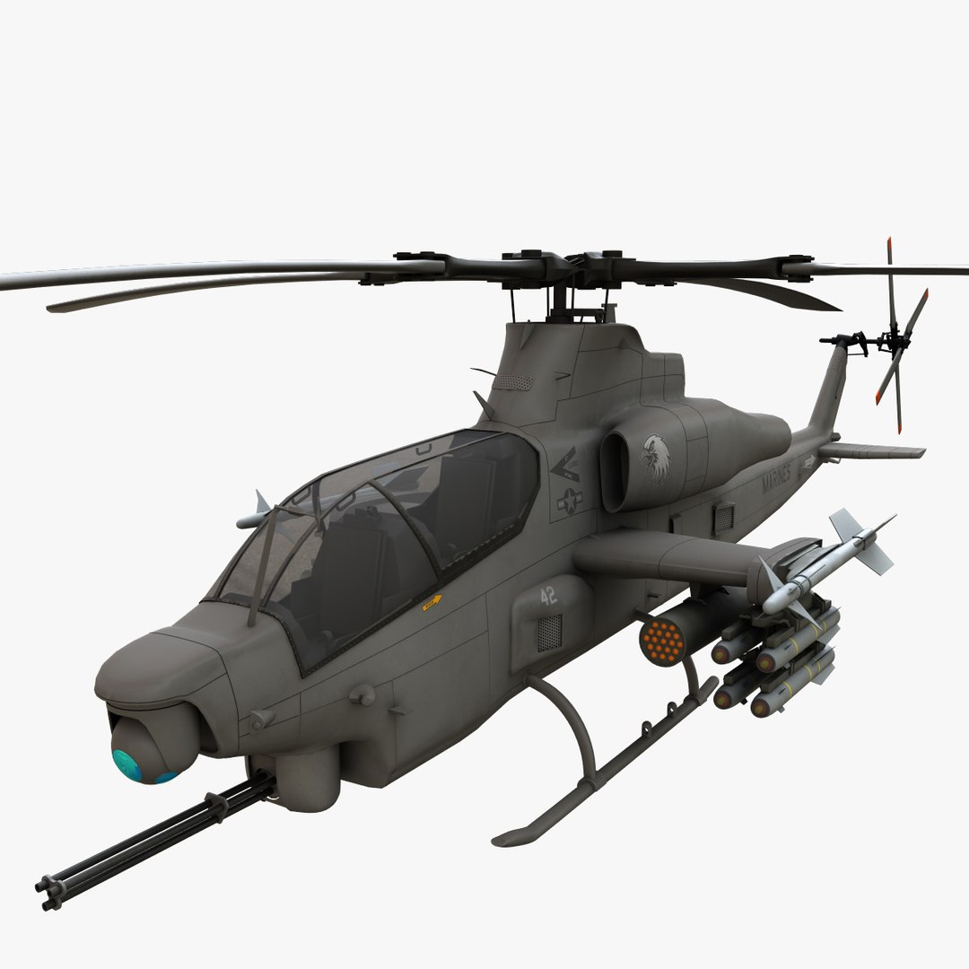 Bell Viper Helicopter 3D Model - TurboSquid 1480993