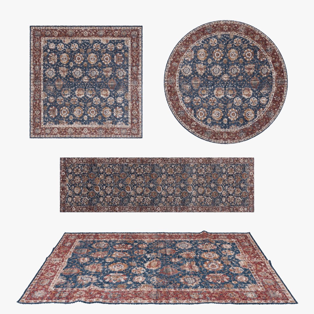 Rugs No 807 3D model - TurboSquid 2001084