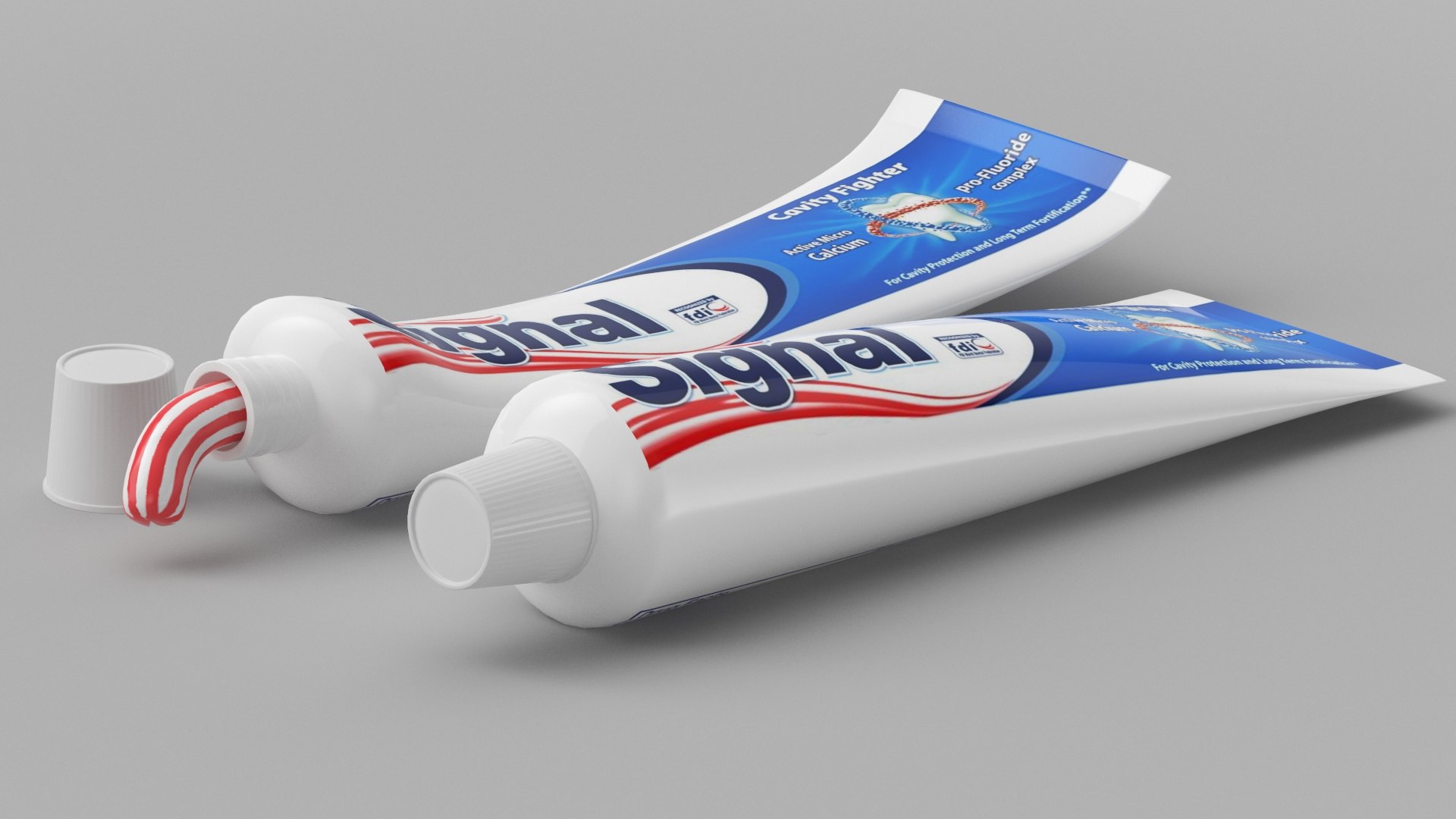 Toothpaste Tooth Paste 3D Model - TurboSquid 1701216