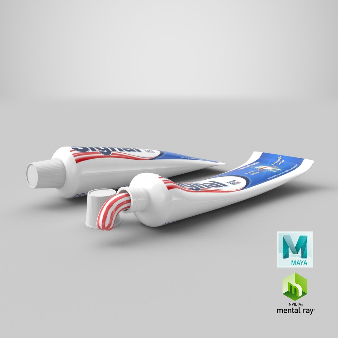 Toothpaste tooth paste 3D model - TurboSquid 1701216