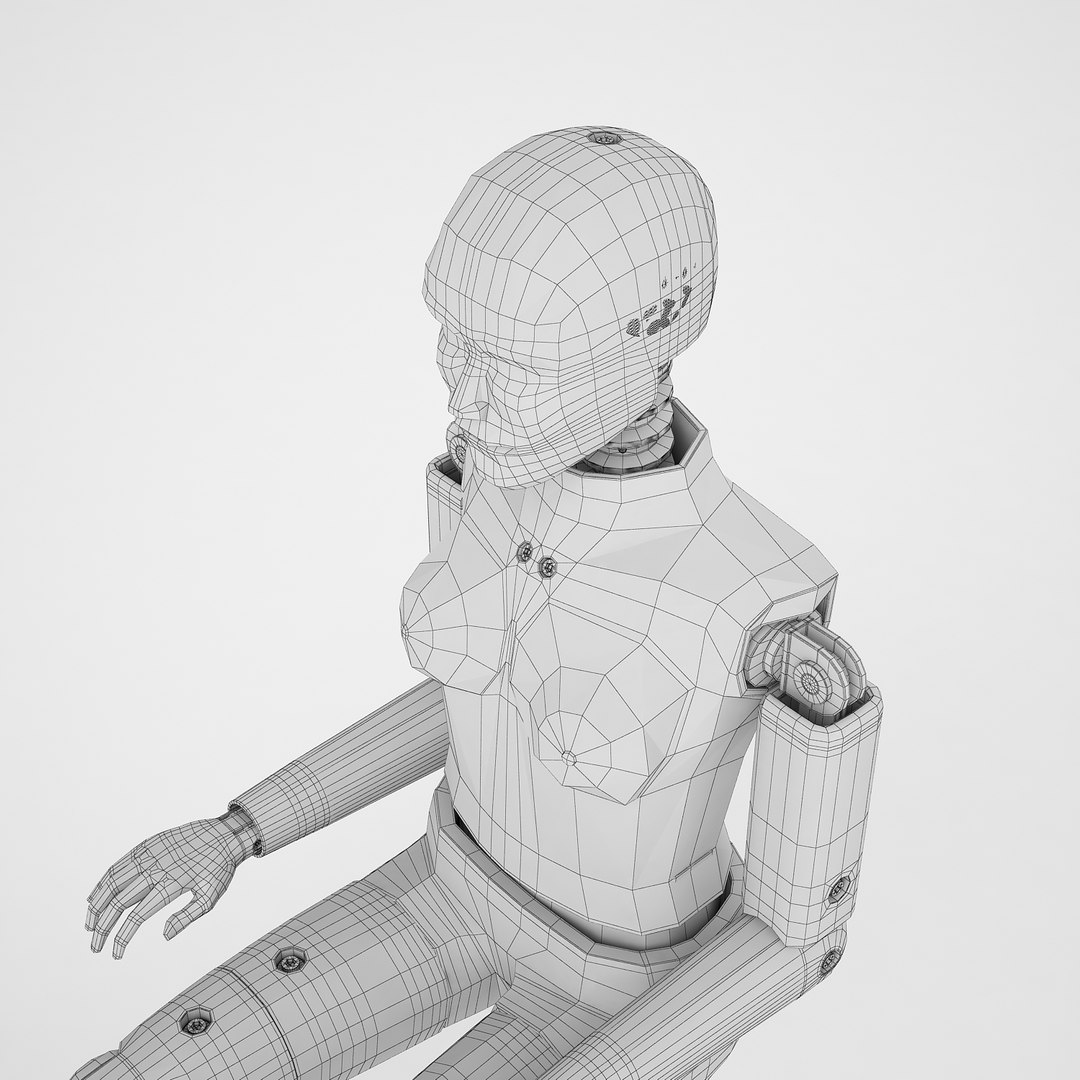 3D Female Car Crash Model - TurboSquid 1280307