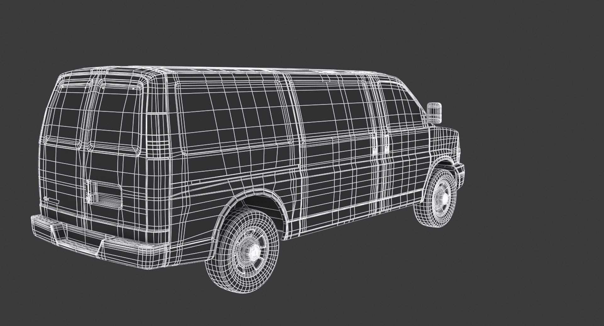 3D model express chevrolet van 1951 - TurboSquid 1392947