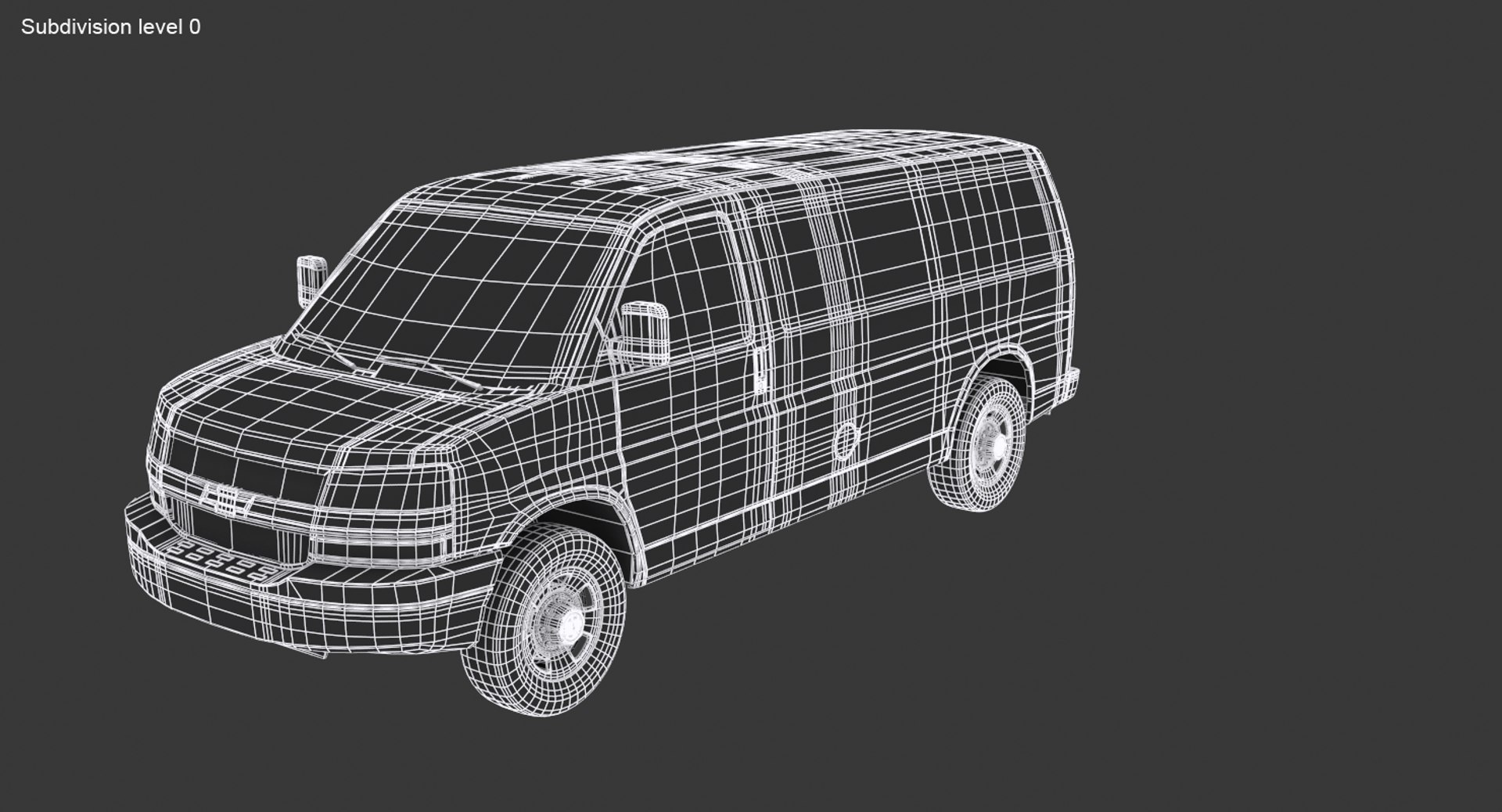 3D model express chevrolet van 1951 - TurboSquid 1392947