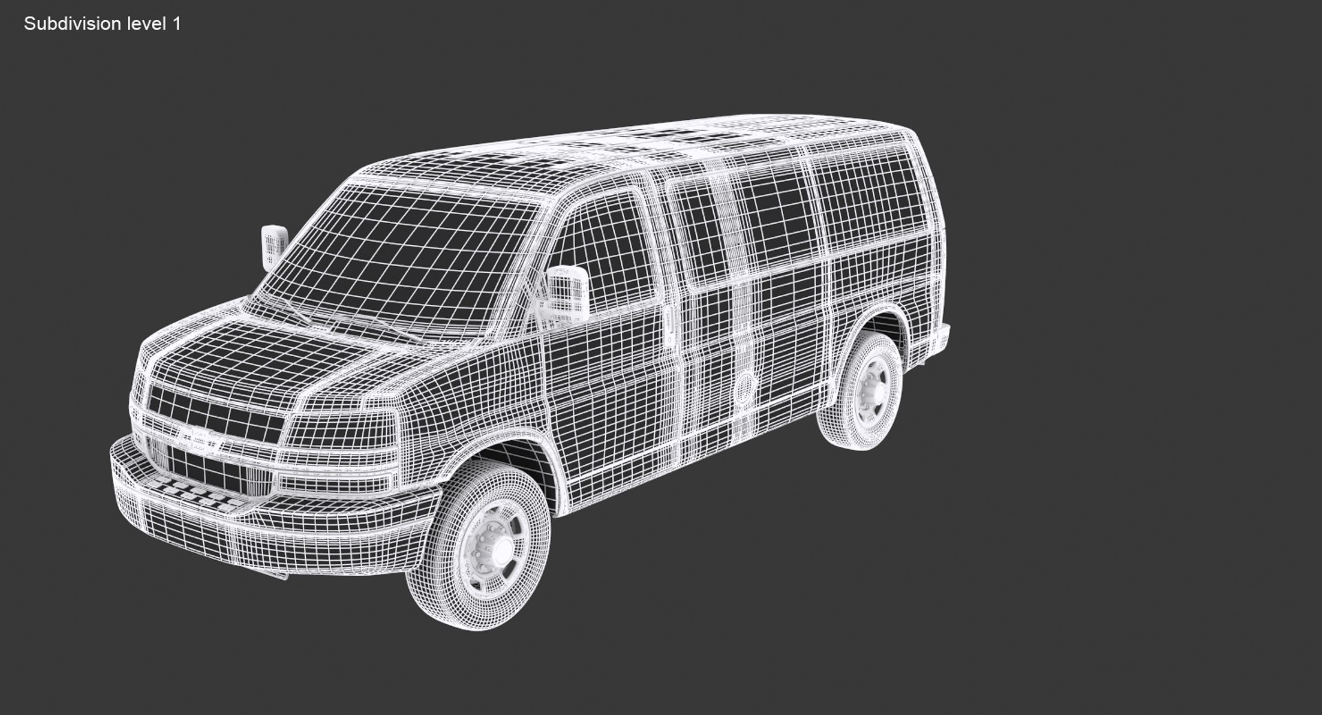 3D model express chevrolet van 1951 - TurboSquid 1392947