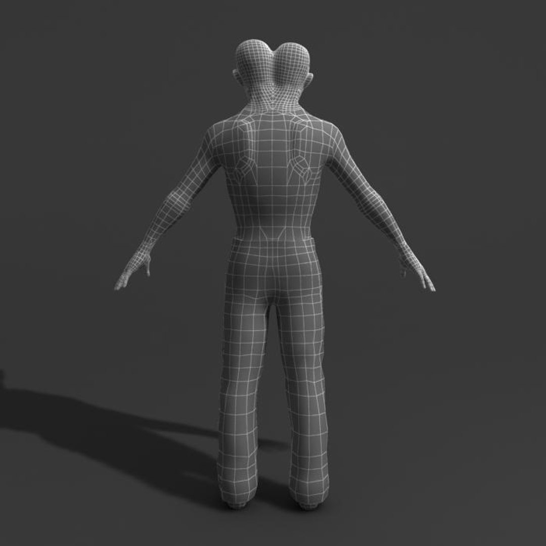 Games Rigging 3d Model