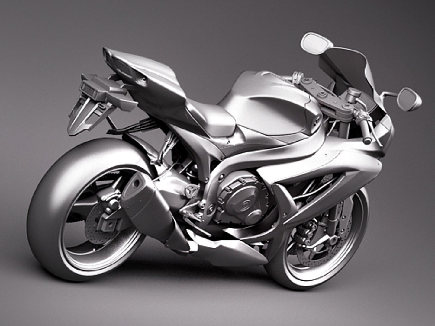 Suzuki Gsxr Gsx R 3d Model