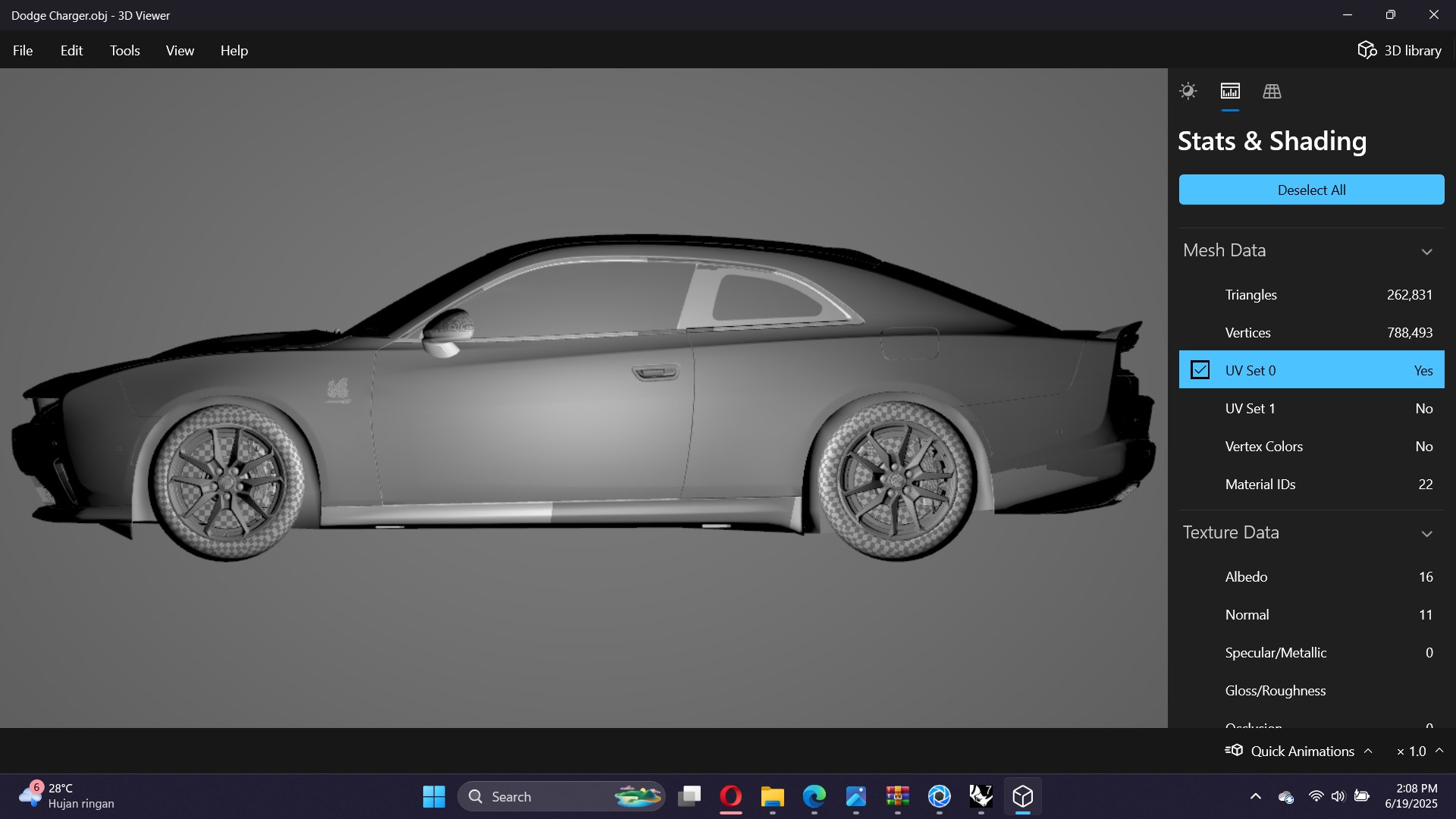3D Dodge Charger Daytona 2025 Model - TurboSquid 2423118