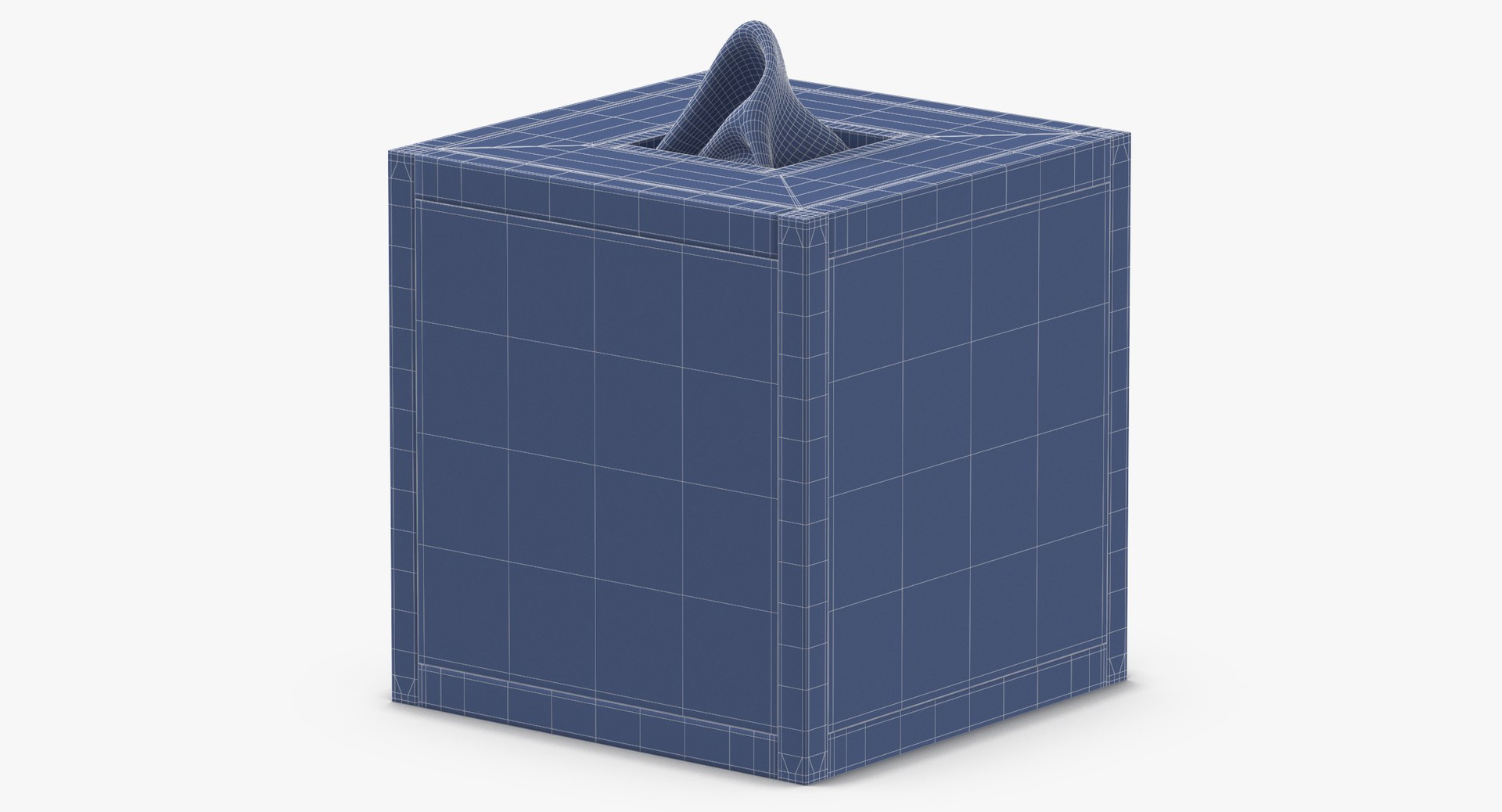 3D Tissue Box Model - TurboSquid 1295267