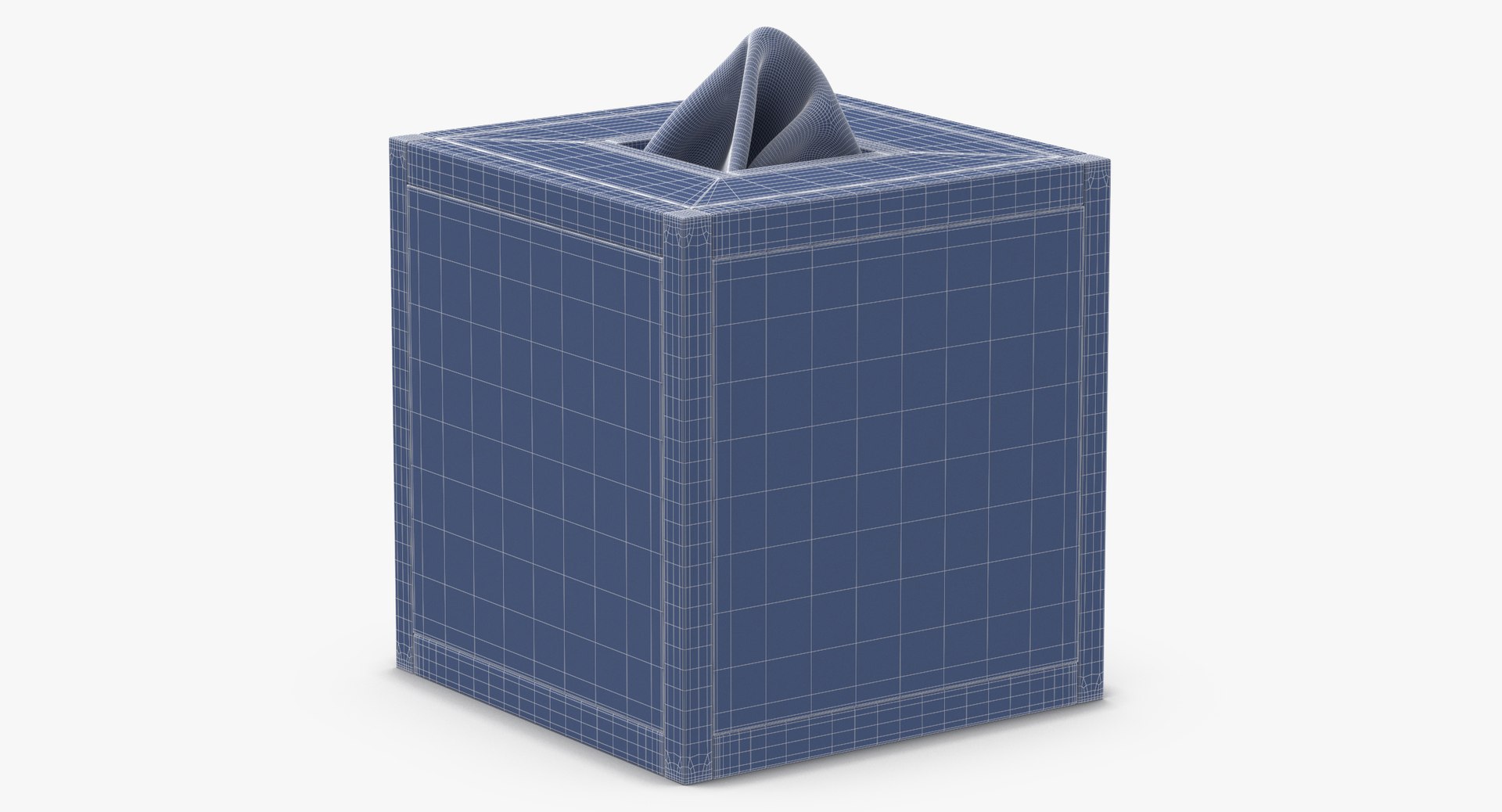 3D Tissue Box Model - TurboSquid 1295267