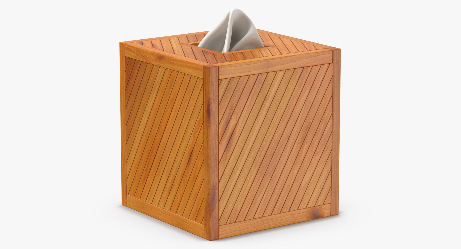3D Tissue Box Model - TurboSquid 1295267