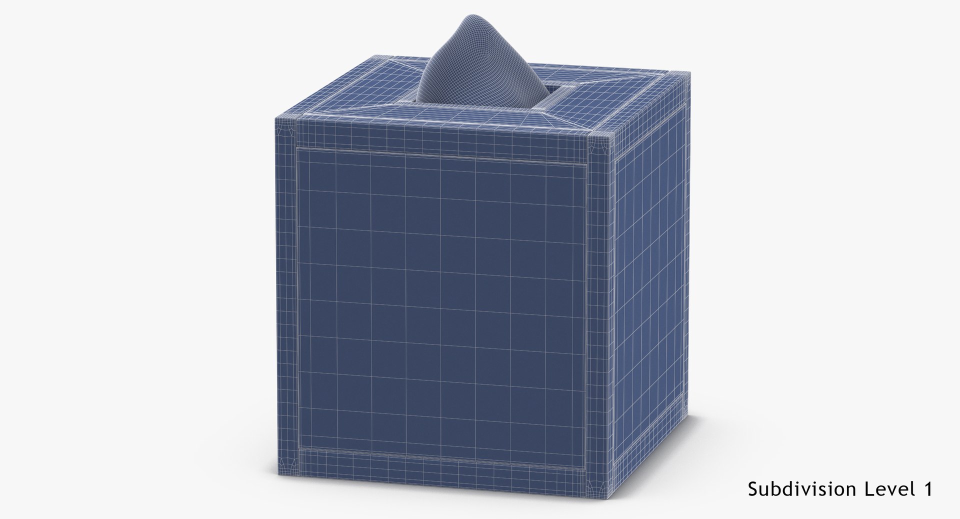 3D Tissue Box Model - TurboSquid 1295267