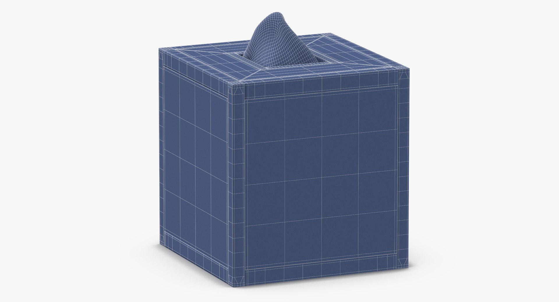 3D Tissue Box Model - TurboSquid 1295267