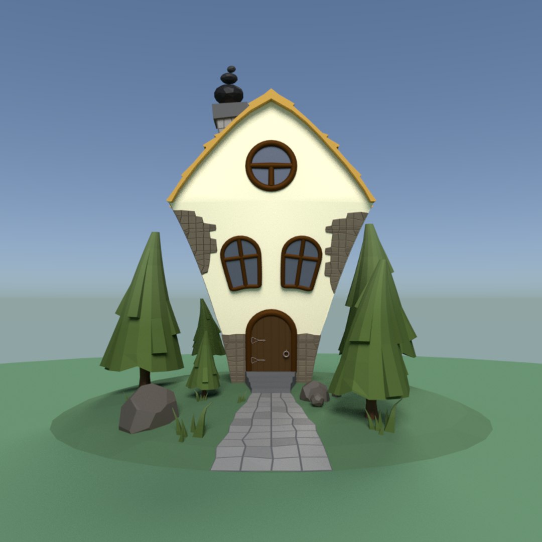 3d Model Tale House