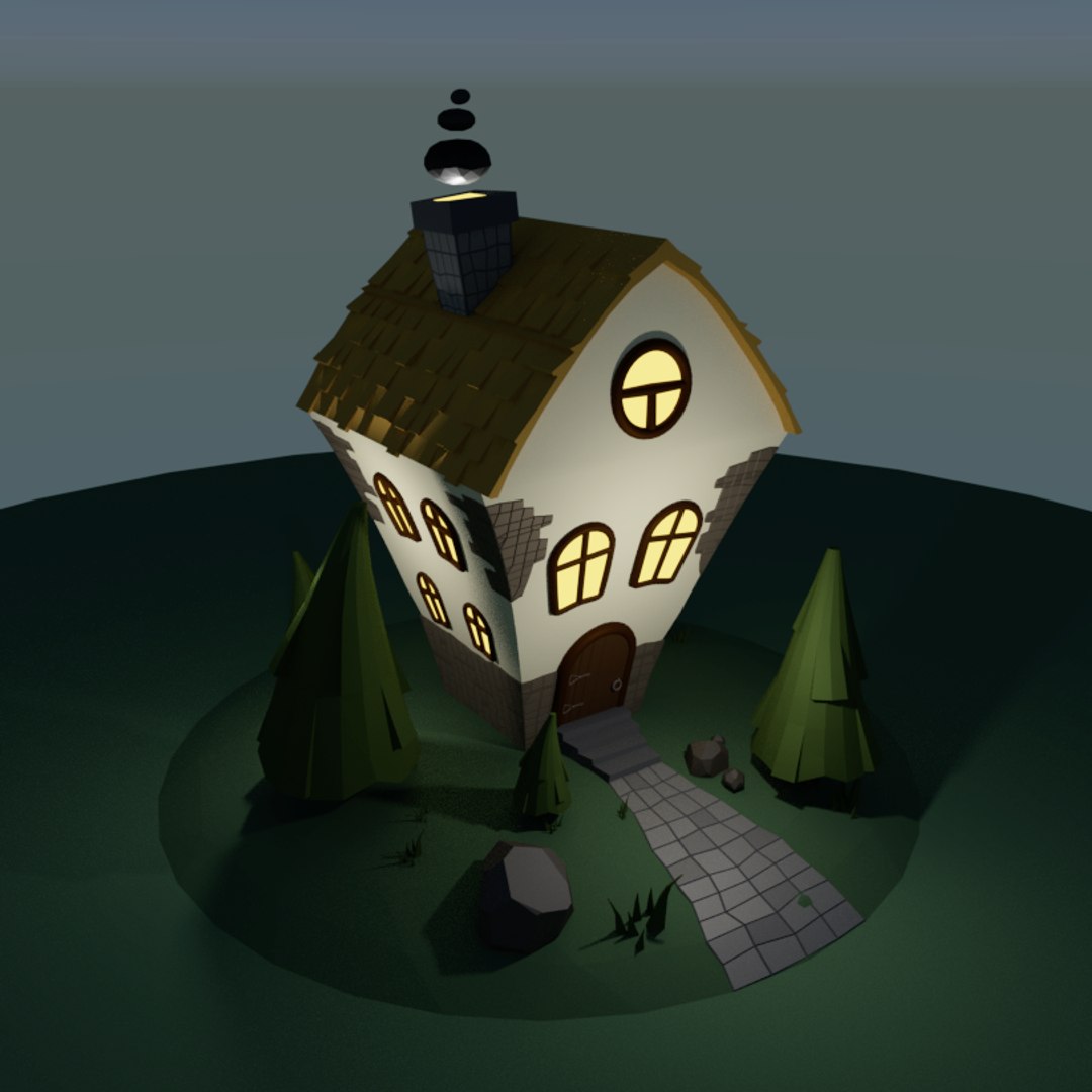 3d Model Tale House