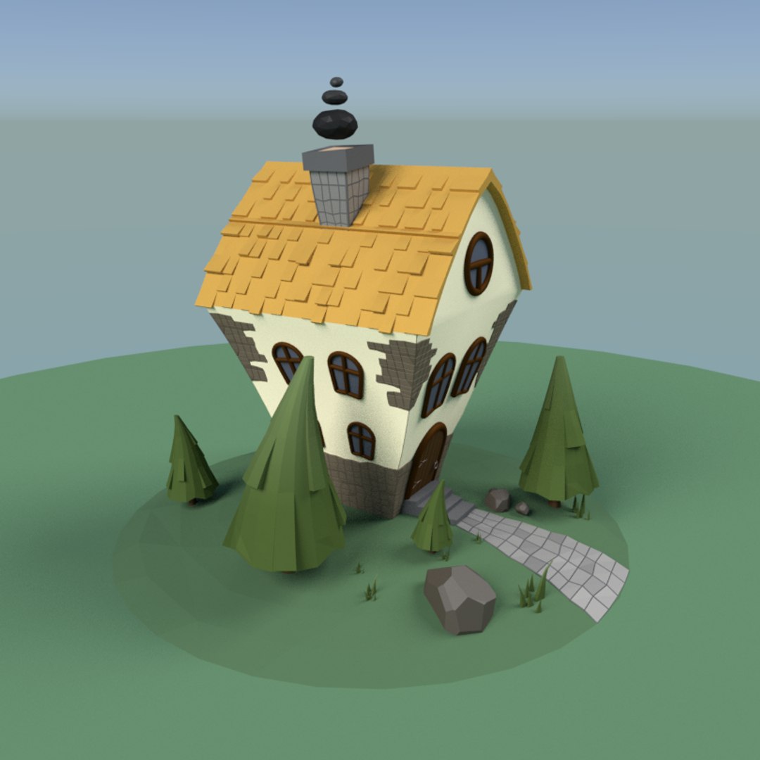 3d Model Tale House