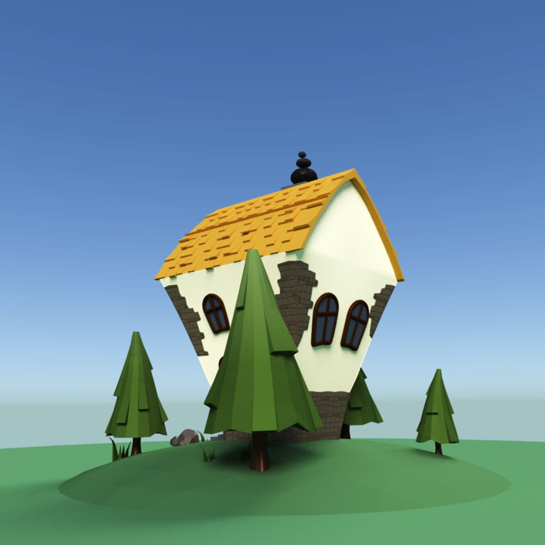 3d Model Tale House