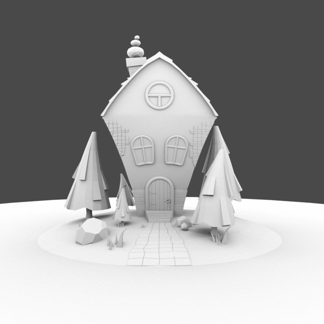 3d Model Tale House