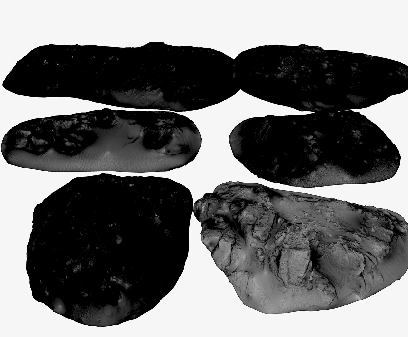 Dark Dunes Pack 3D Model - TurboSquid 2354496