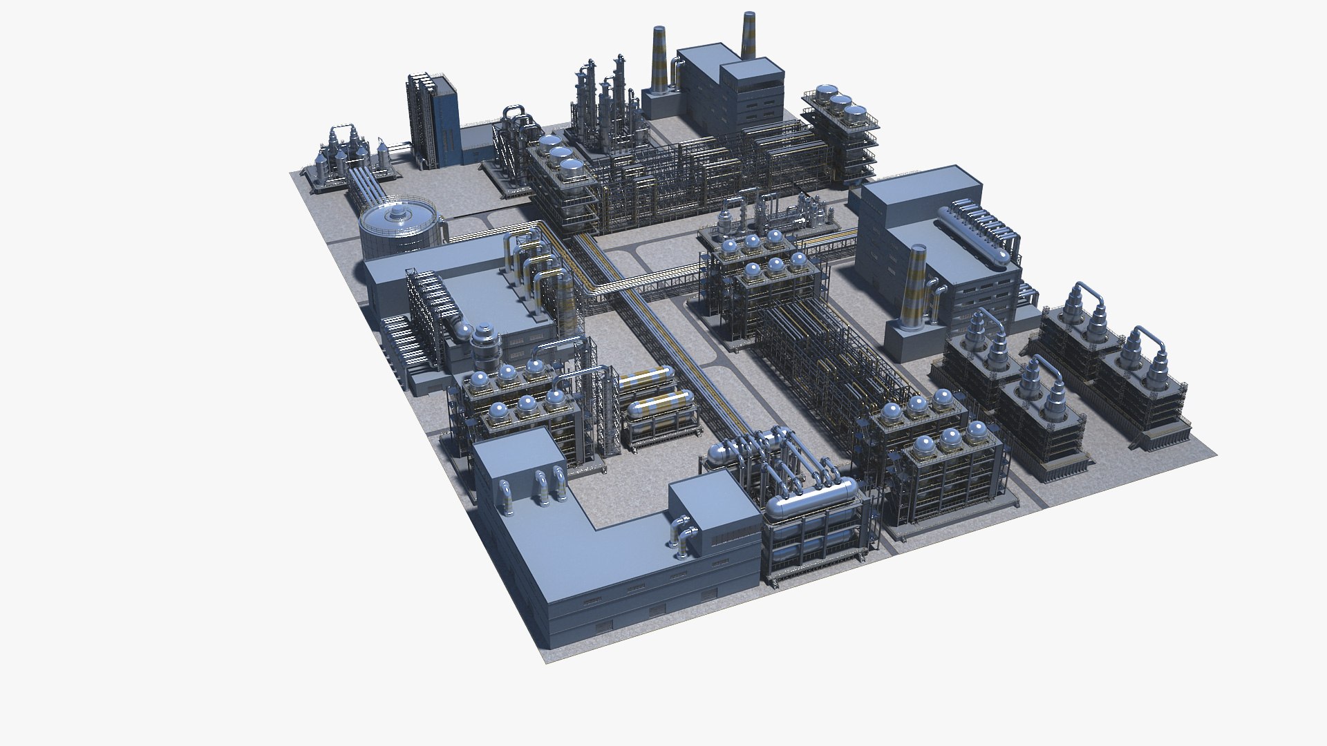 3D Model Industrial Area 75 - TurboSquid 2027861