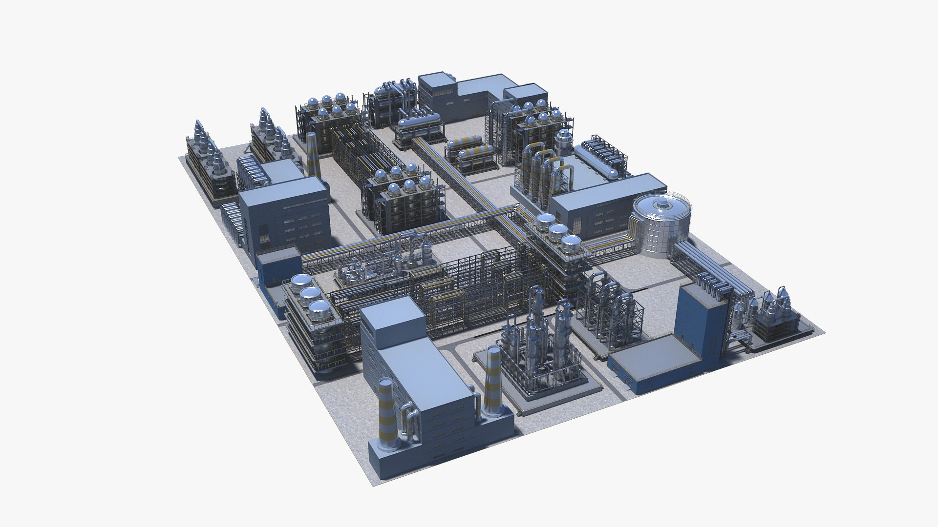 3D Model Industrial Area 75 - TurboSquid 2027861