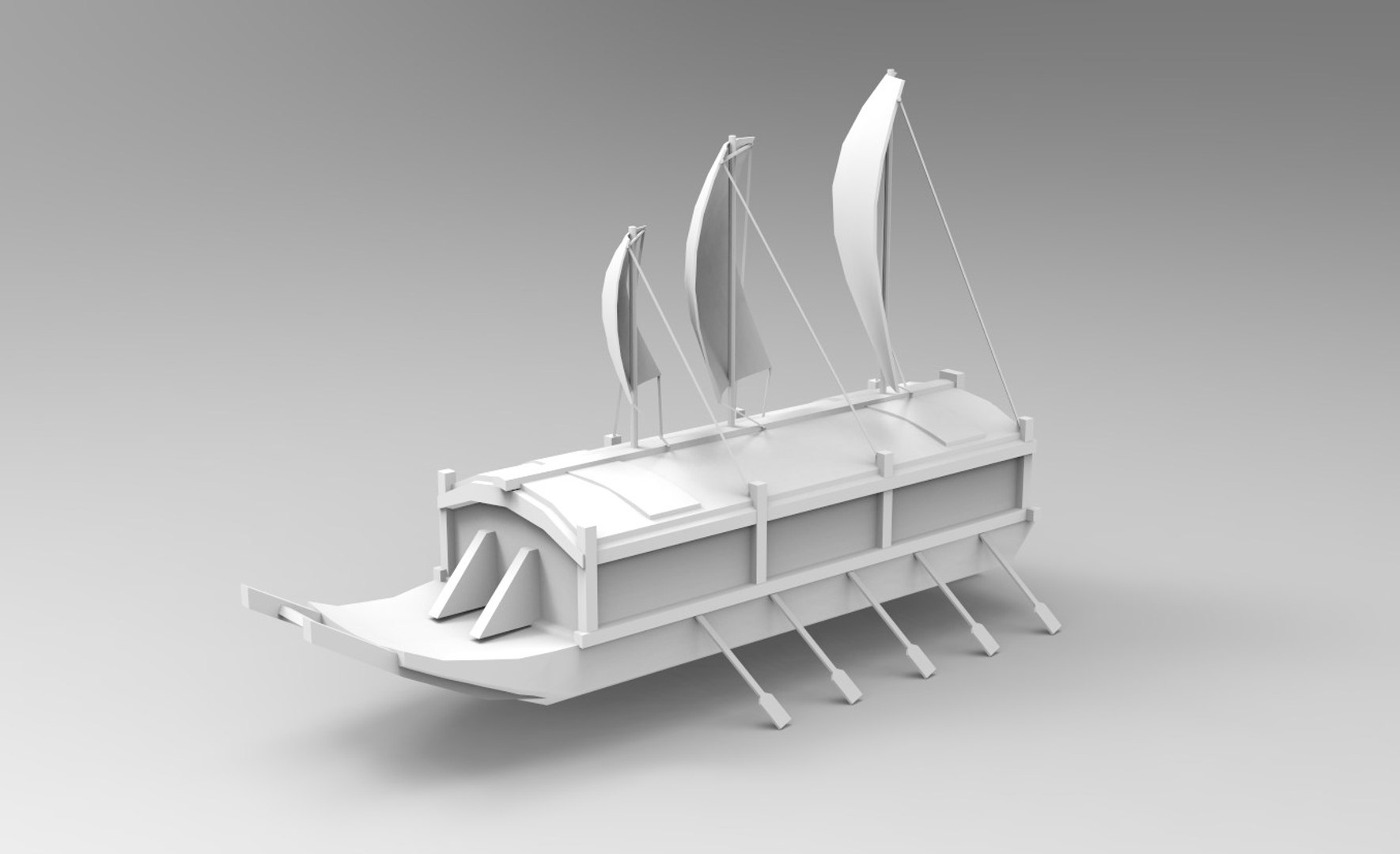 3D Korean Turtle Ship - Model - TurboSquid 1693960