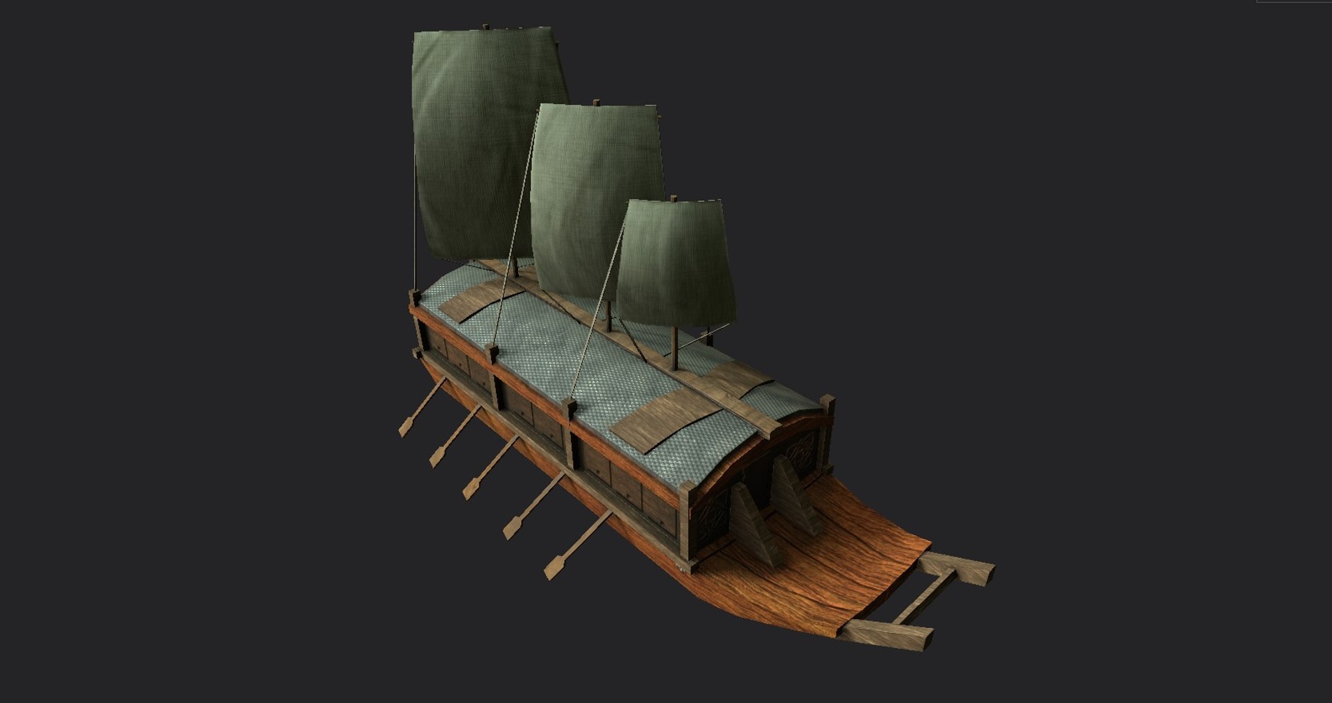 3D Korean Turtle Ship - Model - TurboSquid 1693960