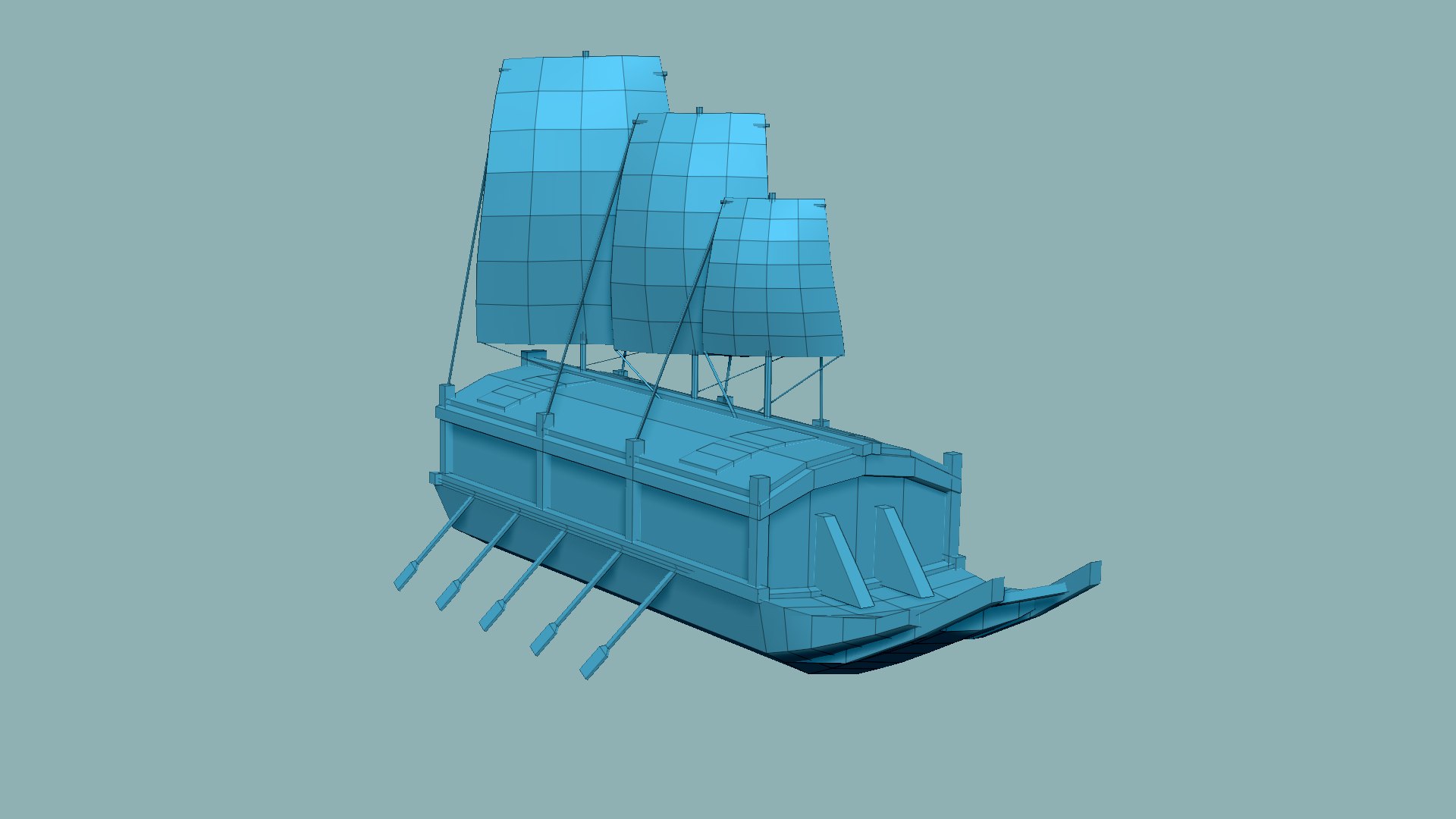 3D Korean Turtle Ship - Model - TurboSquid 1693960
