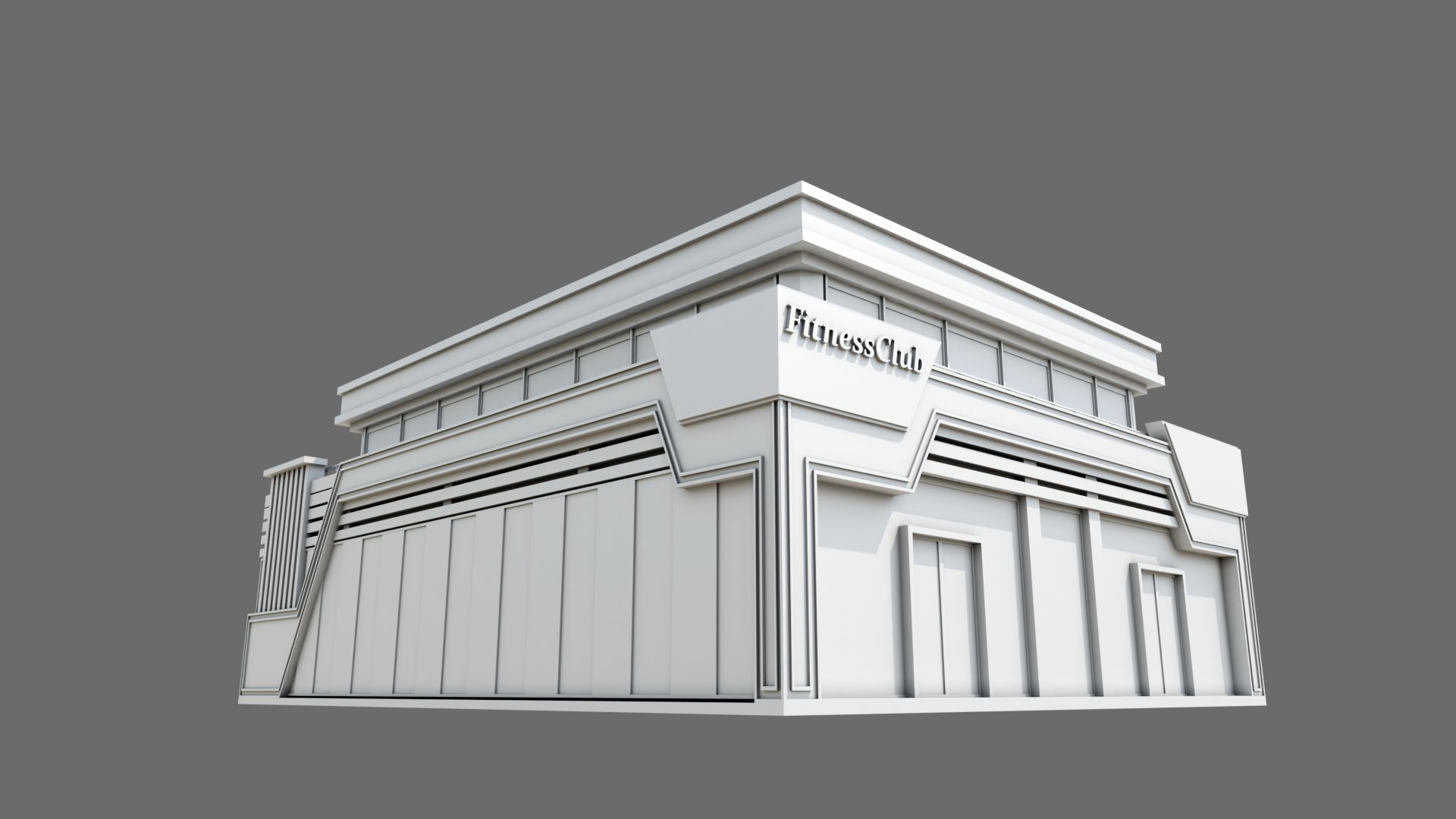 3D Fitness Club - TurboSquid 2028958