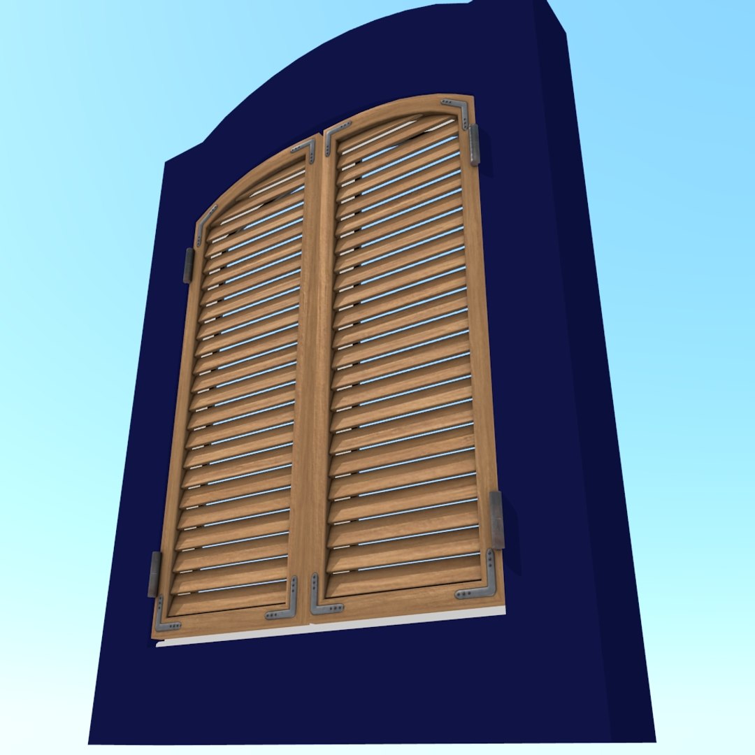 3D Window Shutters | 1147161 | TurboSquid