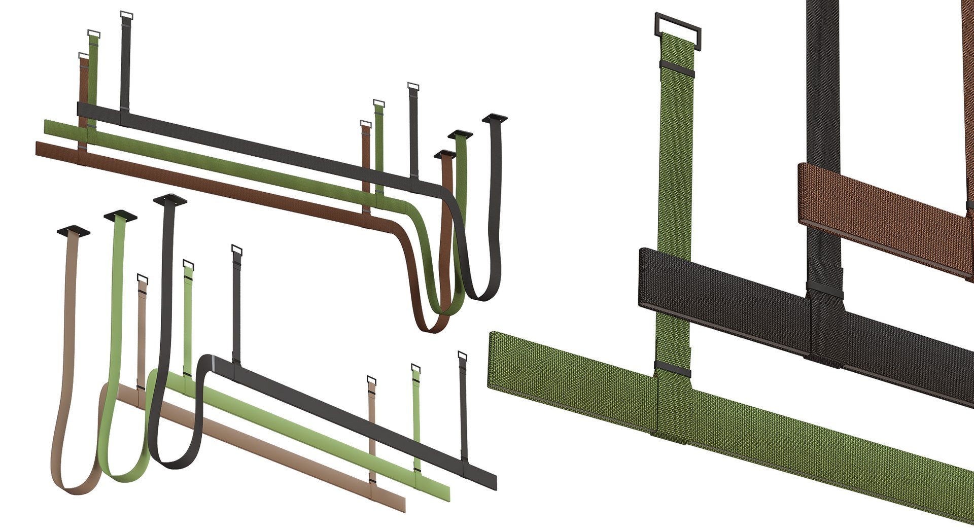modelo 3d Cinturón Flos - TurboSquid 2182228