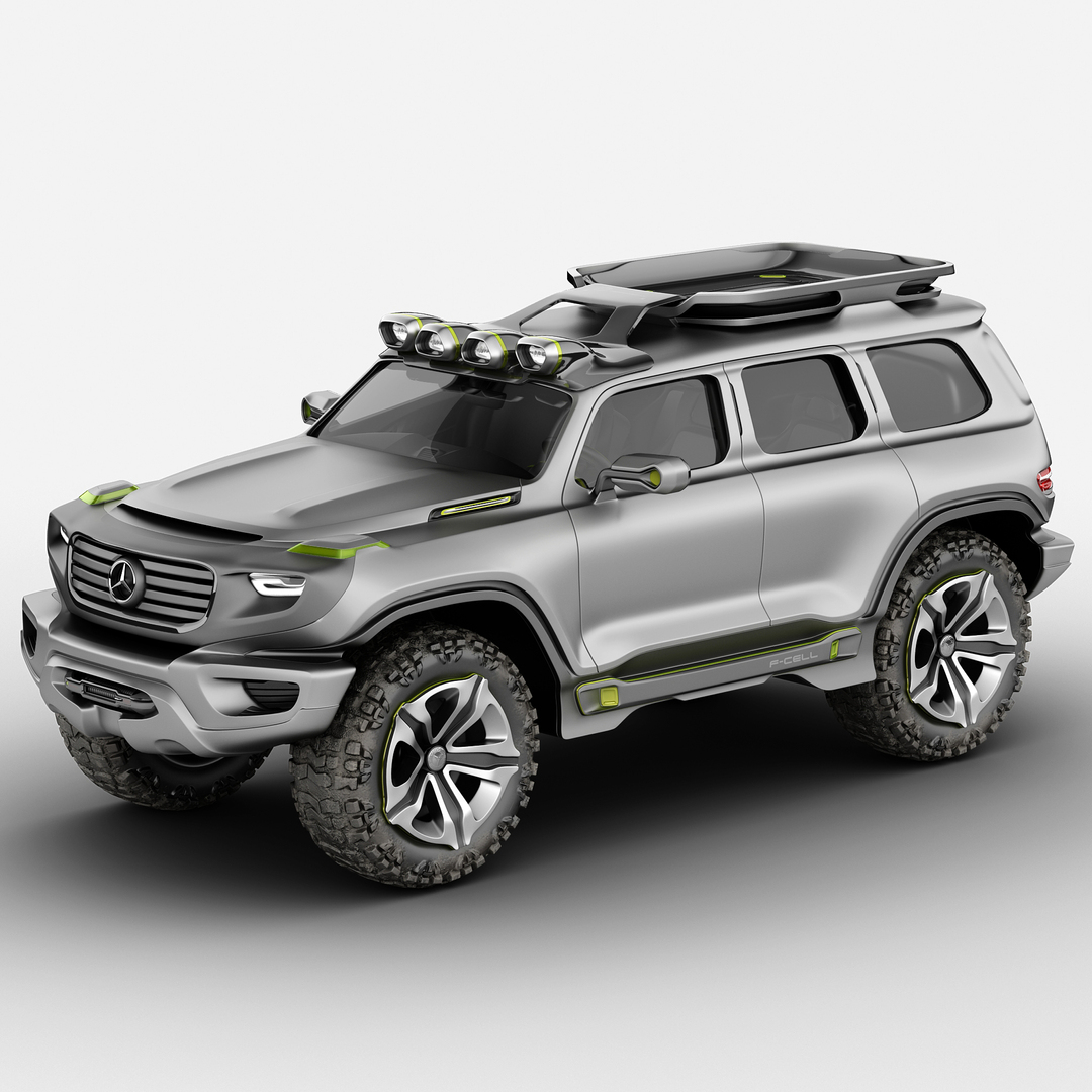mercedes ener g force 3d model