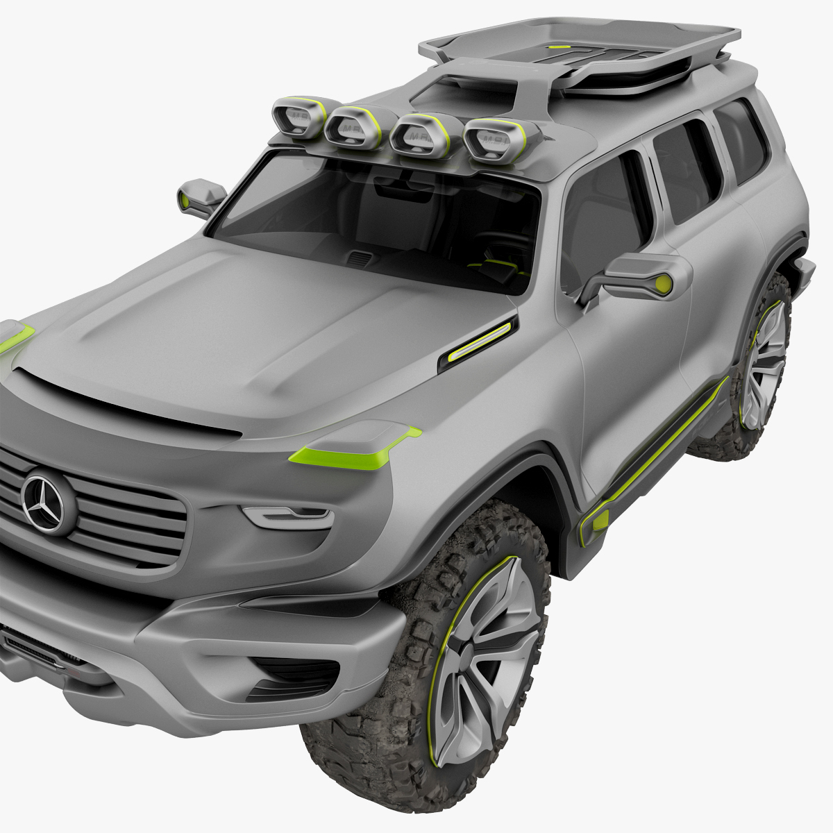 mercedes ener g force 3d model