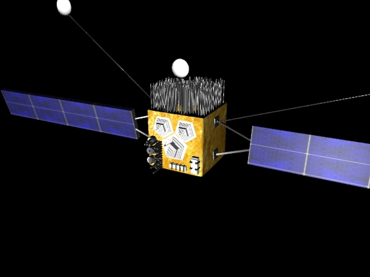 Satellite Space 3d Model