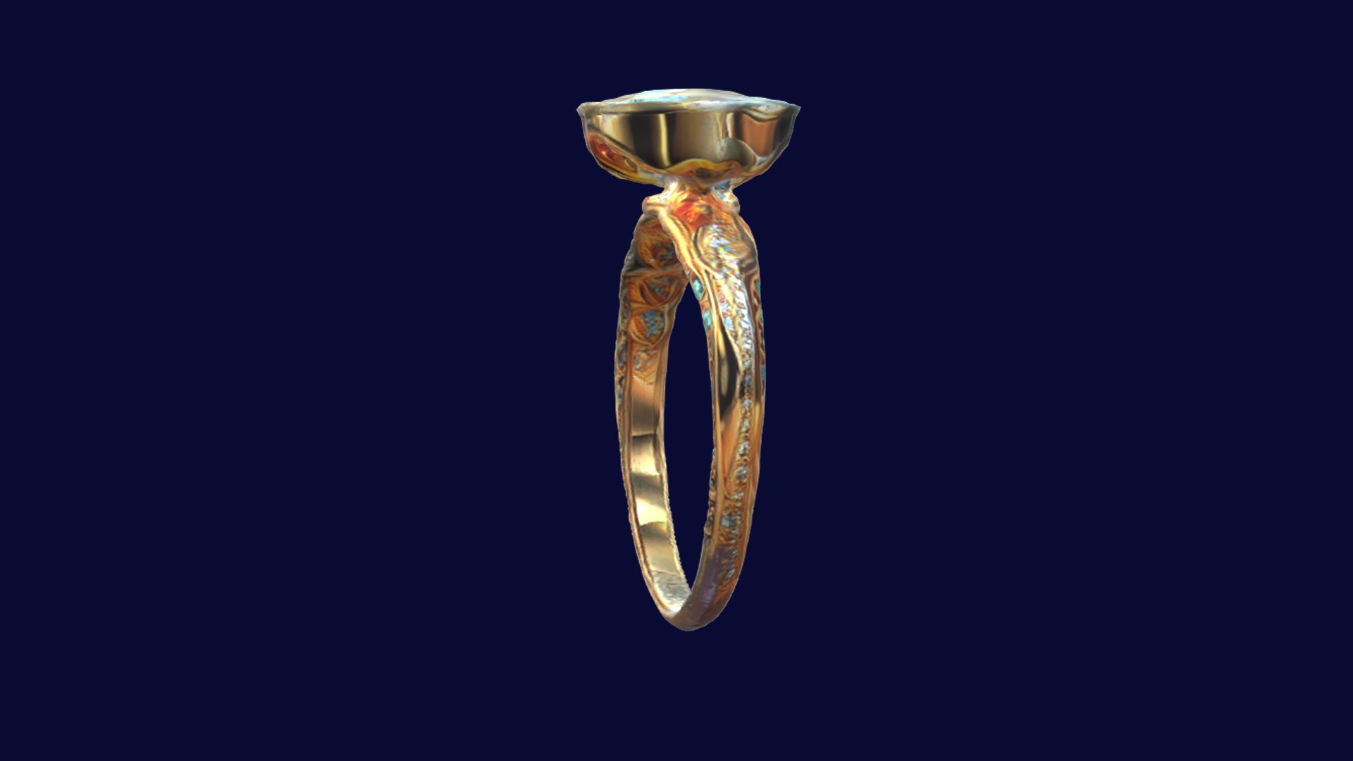 3D Enchanted Magic Ring Model - TurboSquid 2145865