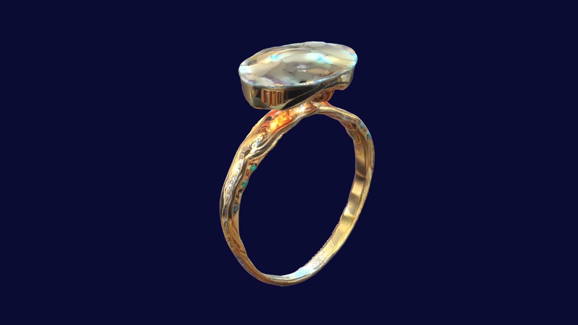 3D Enchanted Magic Ring Model - TurboSquid 2145865