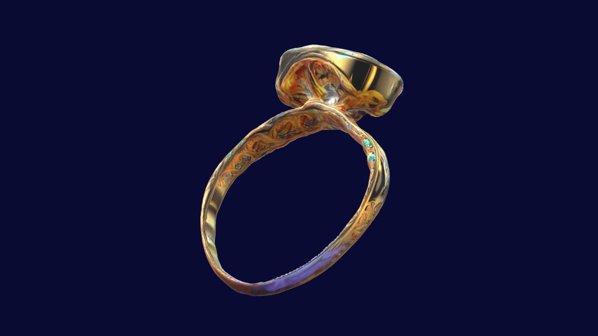 3D Enchanted Magic Ring Model - TurboSquid 2145865
