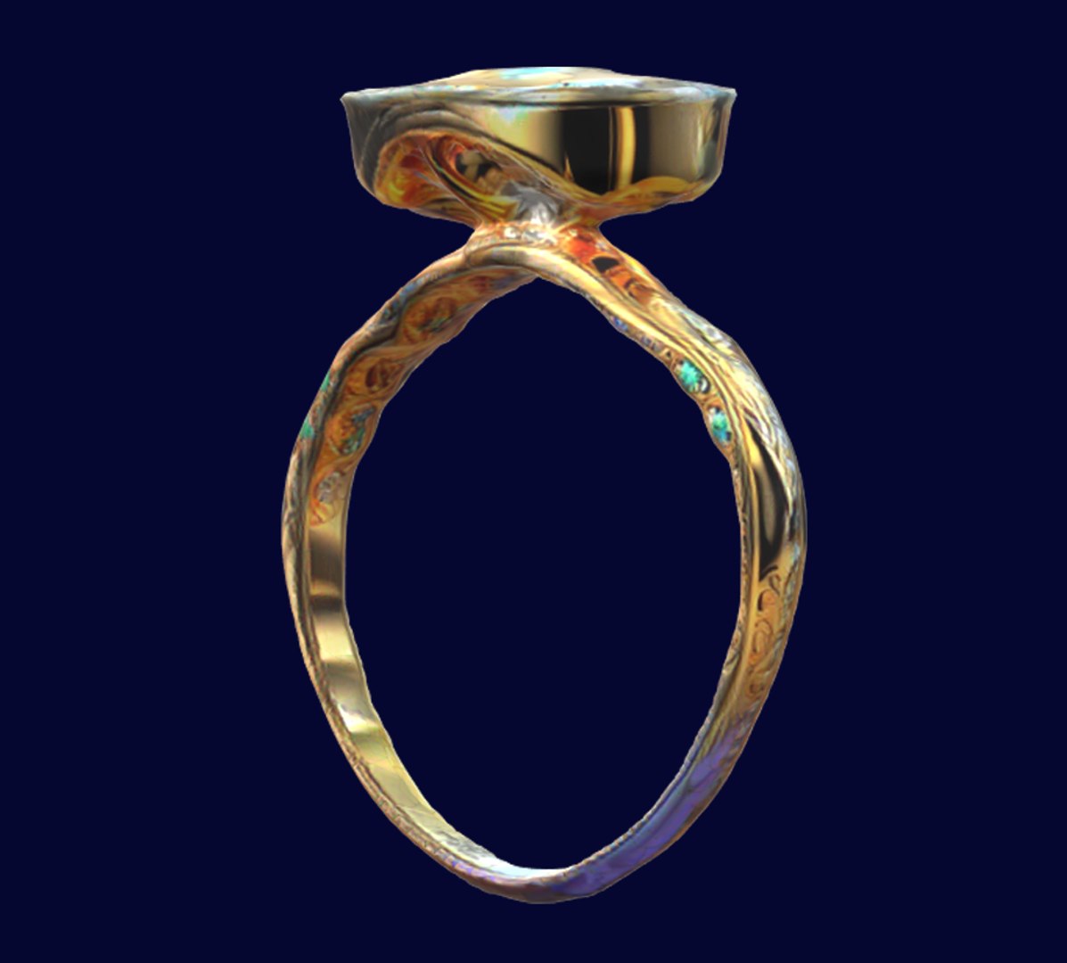 3D Enchanted Magic Ring Model - TurboSquid 2145865