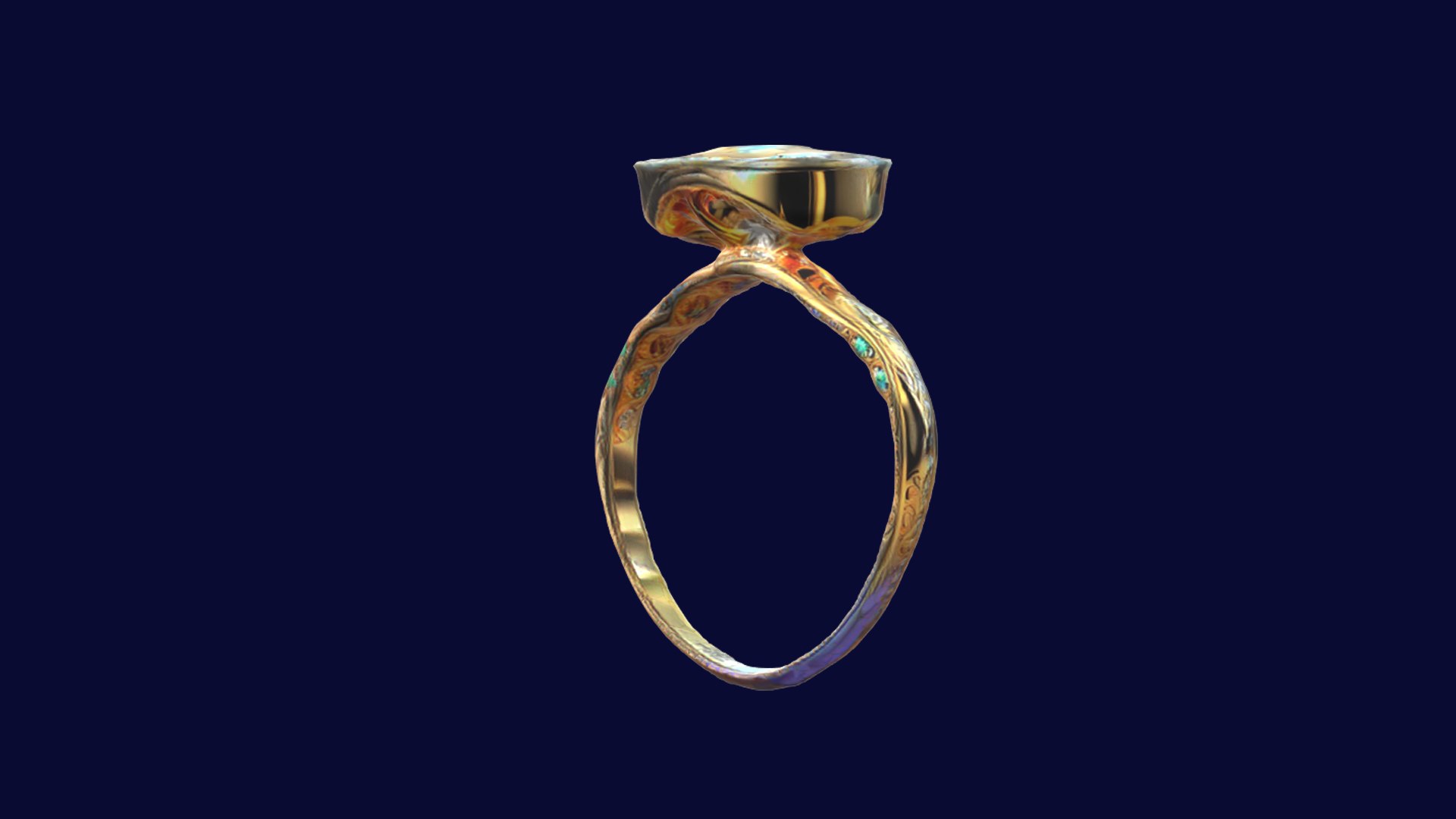 3D Enchanted Magic Ring Model - TurboSquid 2145865