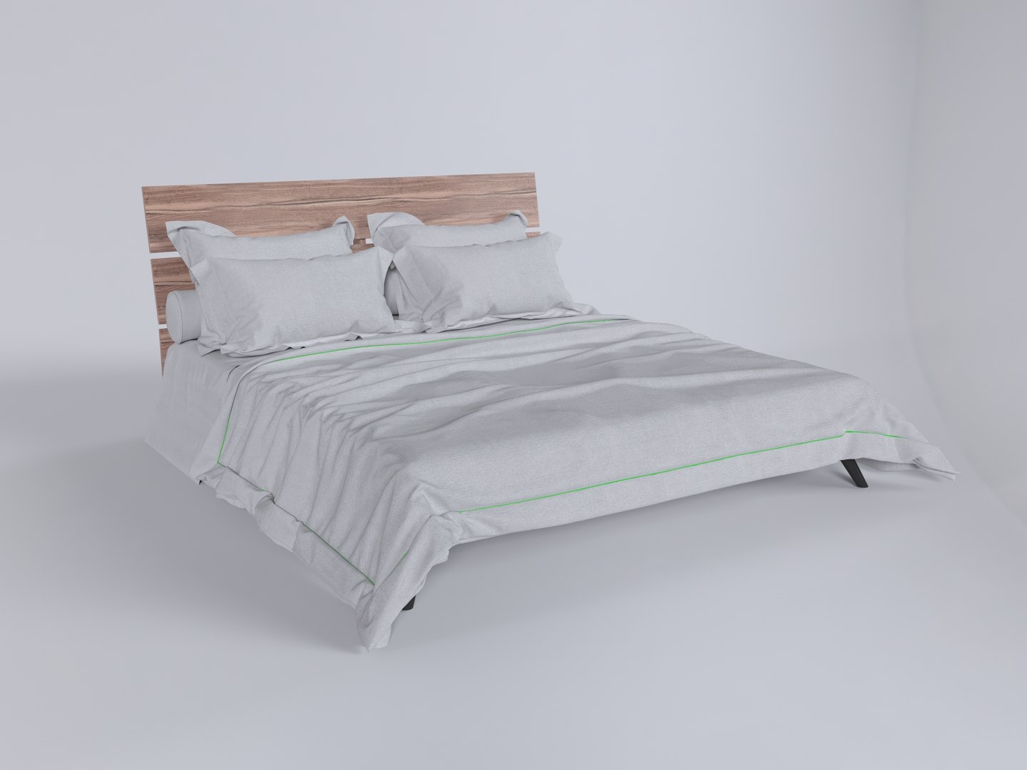 3D Daly Bed HC Model - TurboSquid 1914546