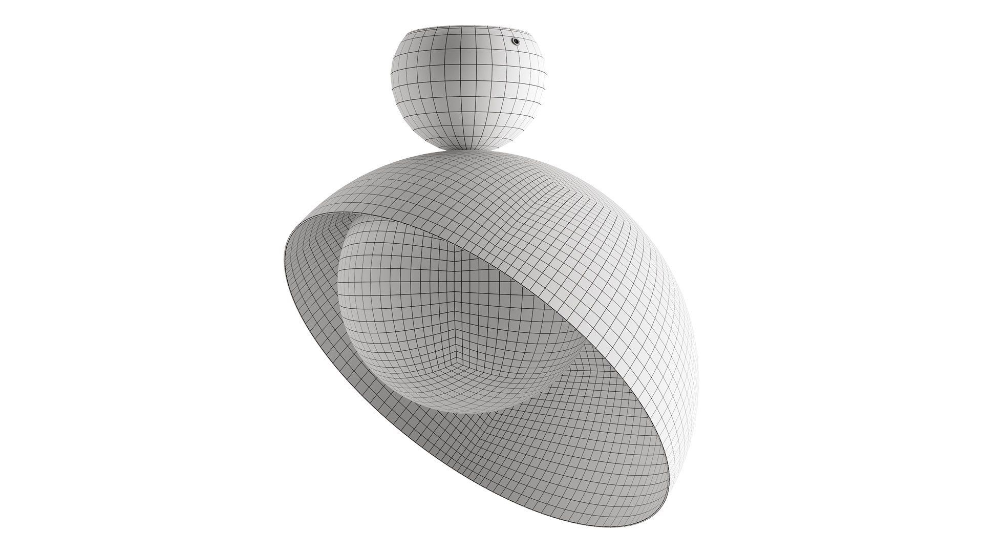 Aurora Ceiling Lamp by Italamp 3D model - TurboSquid 2166243