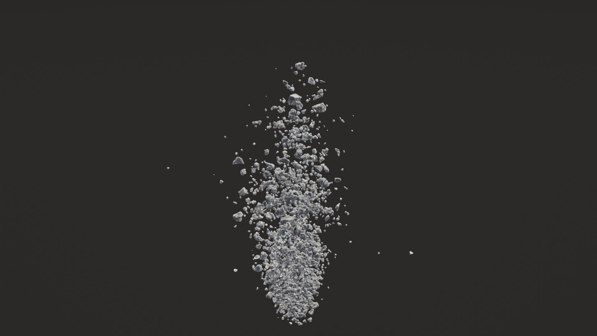 Animated Concrete Explode Upwards Sharp Model - TurboSquid 1778141