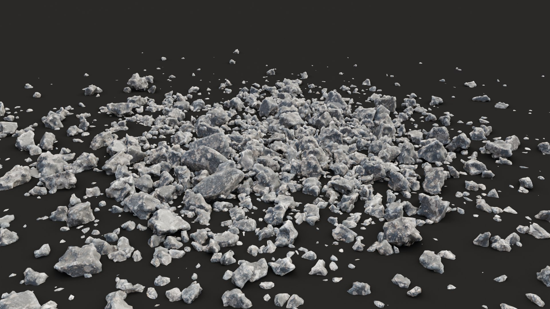 Animated Concrete Explode Upwards Sharp Model - TurboSquid 1778141