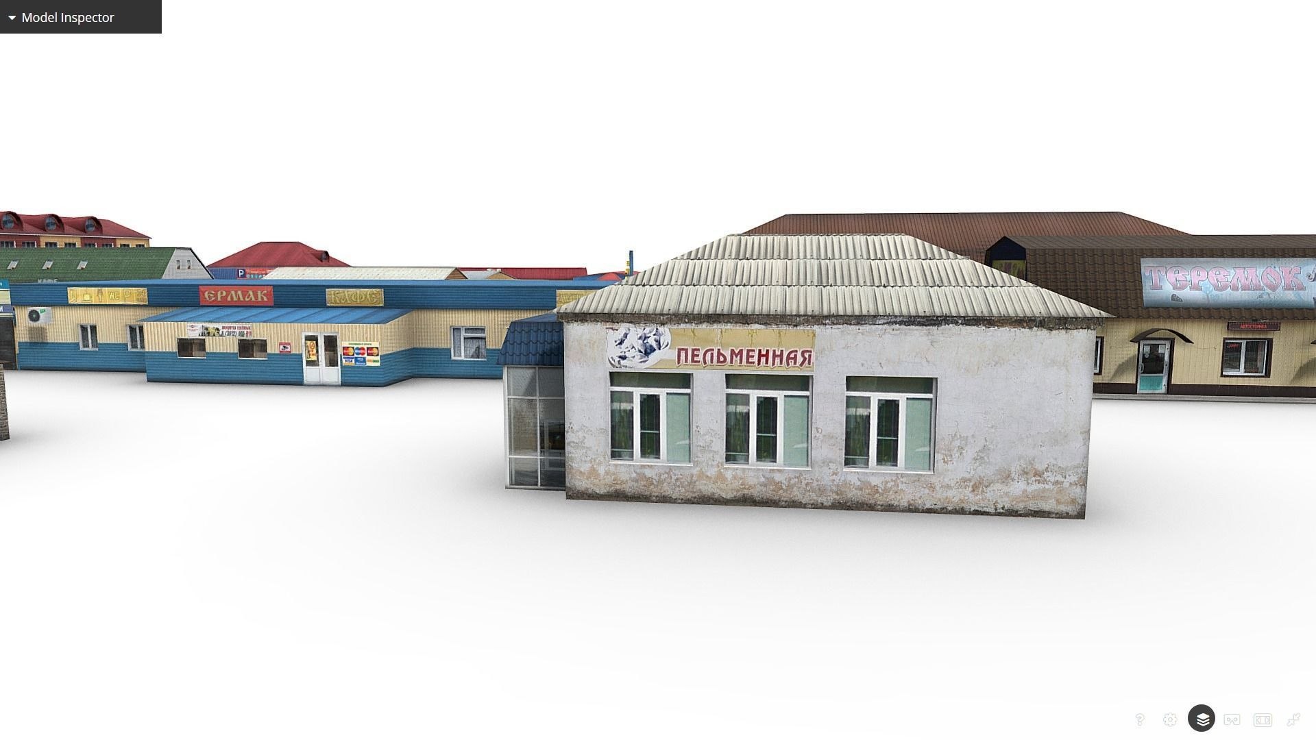 Roadside Cafe And Motels Pack 3D Model - TurboSquid 1729486