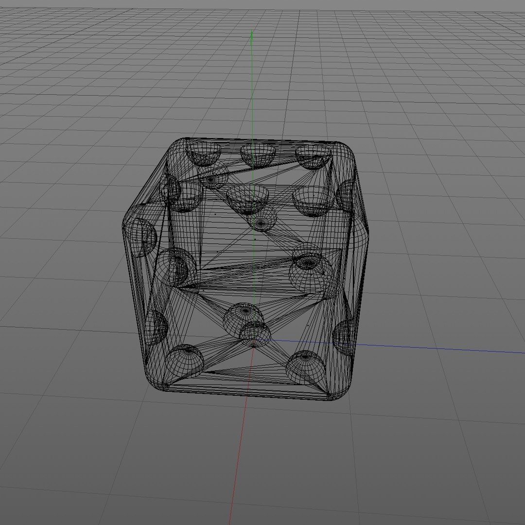3d Die Model