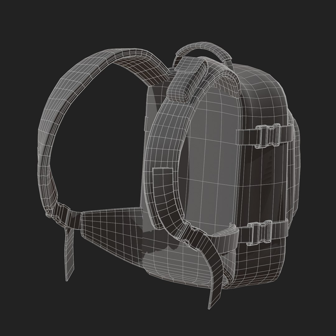 3D Bag Backpack Model - TurboSquid 1575128