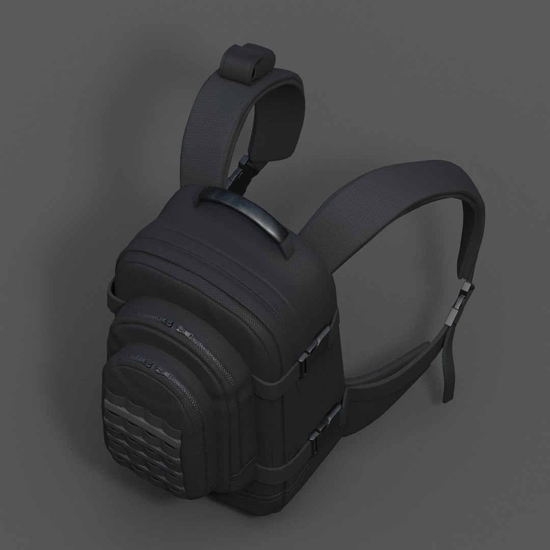 3D Bag Backpack Model - TurboSquid 1575128
