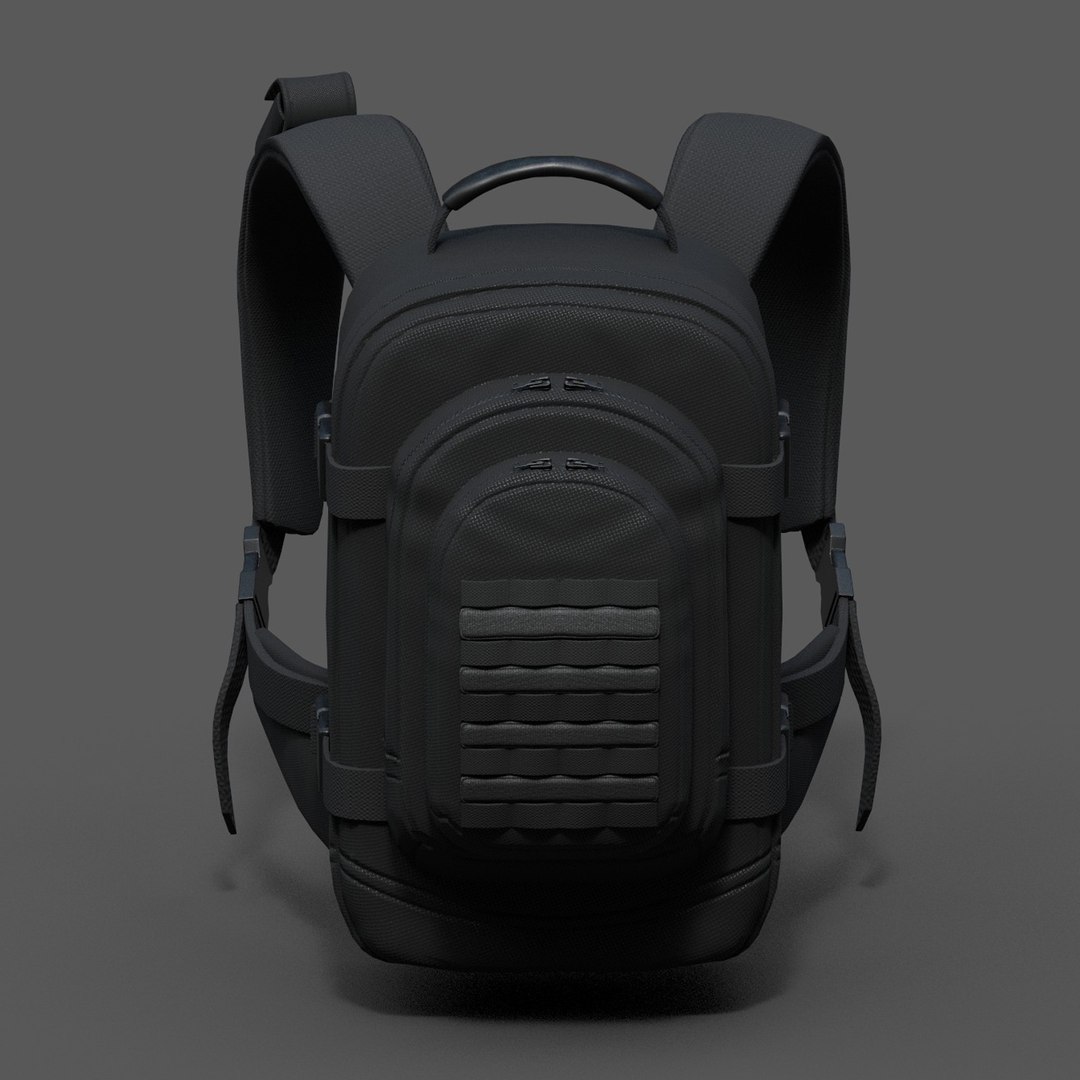 3D Bag Backpack Model - TurboSquid 1575128