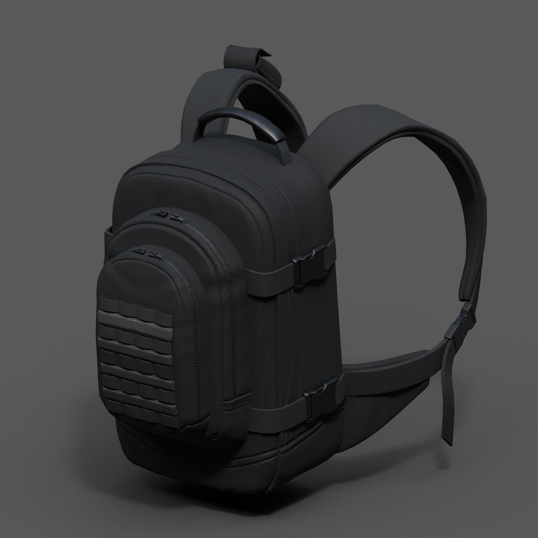 3D Bag Backpack Model - TurboSquid 1575128